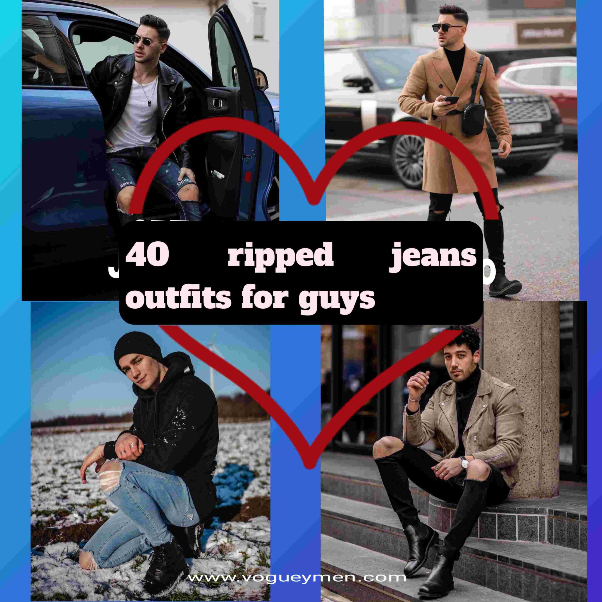 40 ripped jeans outfits for men. - vogueymen.com