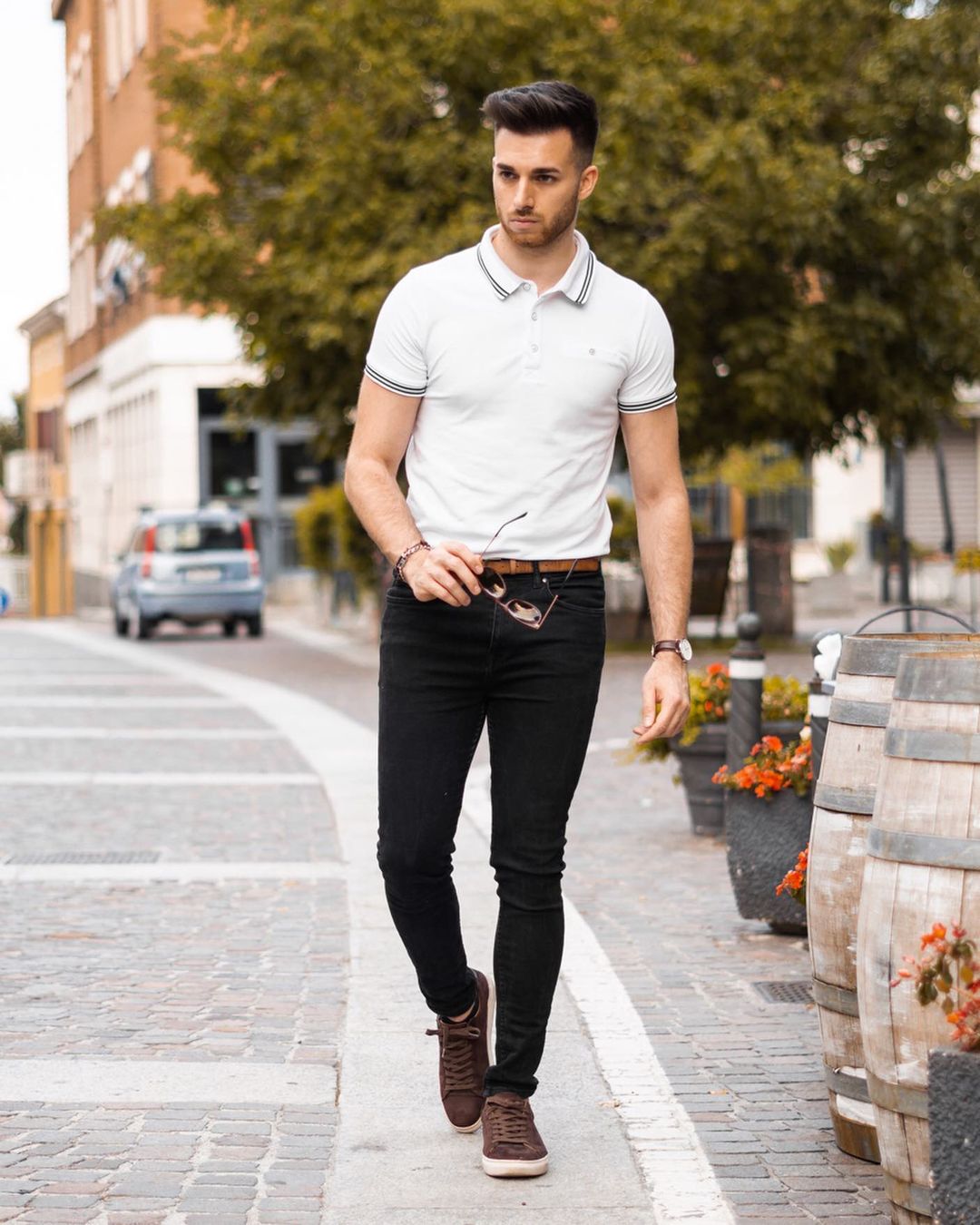 25 cool and classy polo shirt outfit ideas for men - vogueymen.com