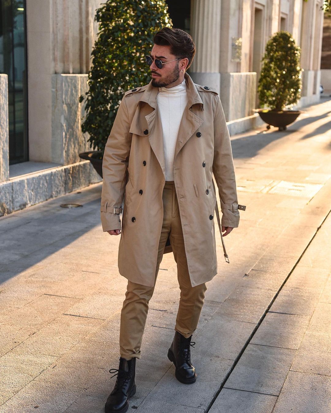 42 voguish ways to style a trench coat outfit for men. - vogueymen.com