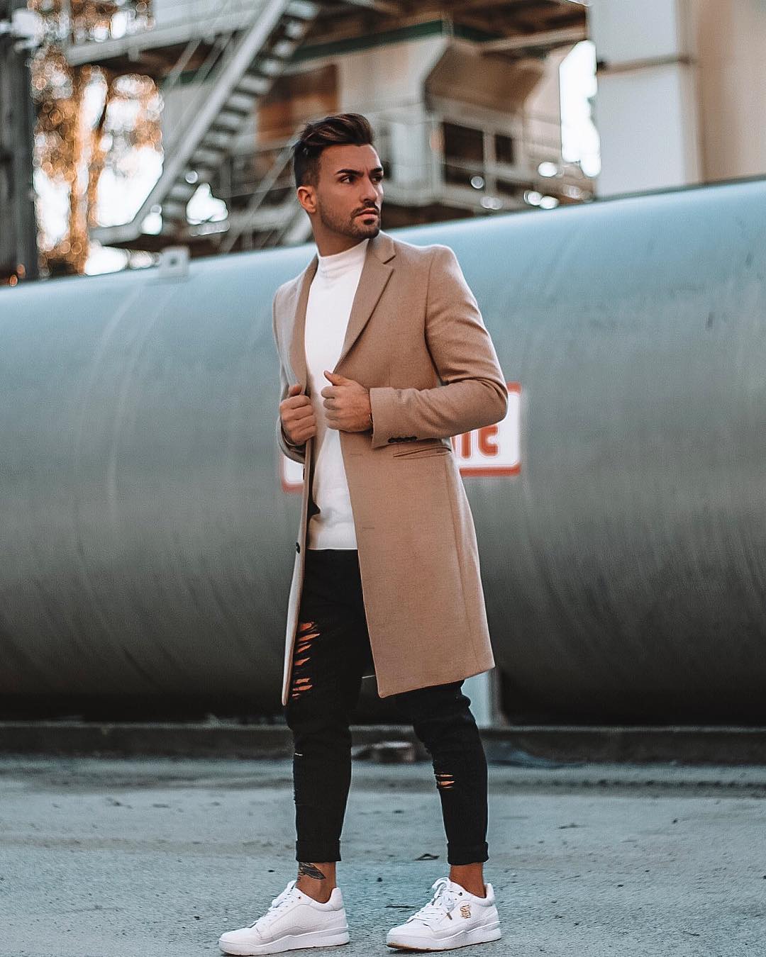 30 ultra-chic camel topcoat outfit ideas for men - vogueymen.com