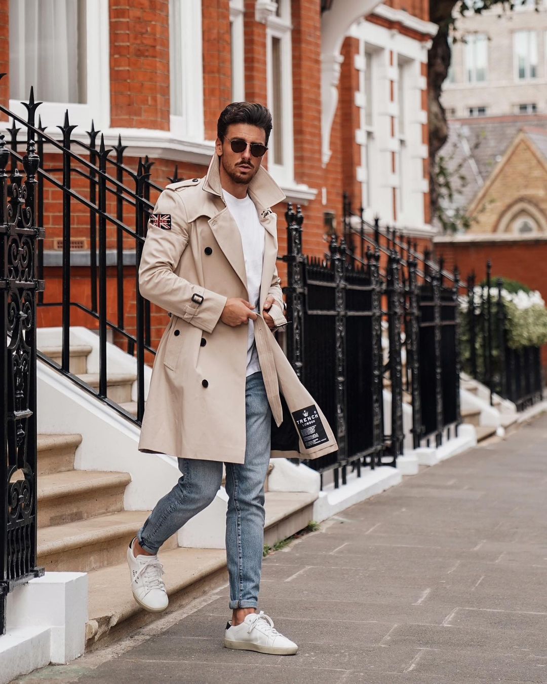 42 voguish ways to style a trench coat outfit for men. - vogueymen.com