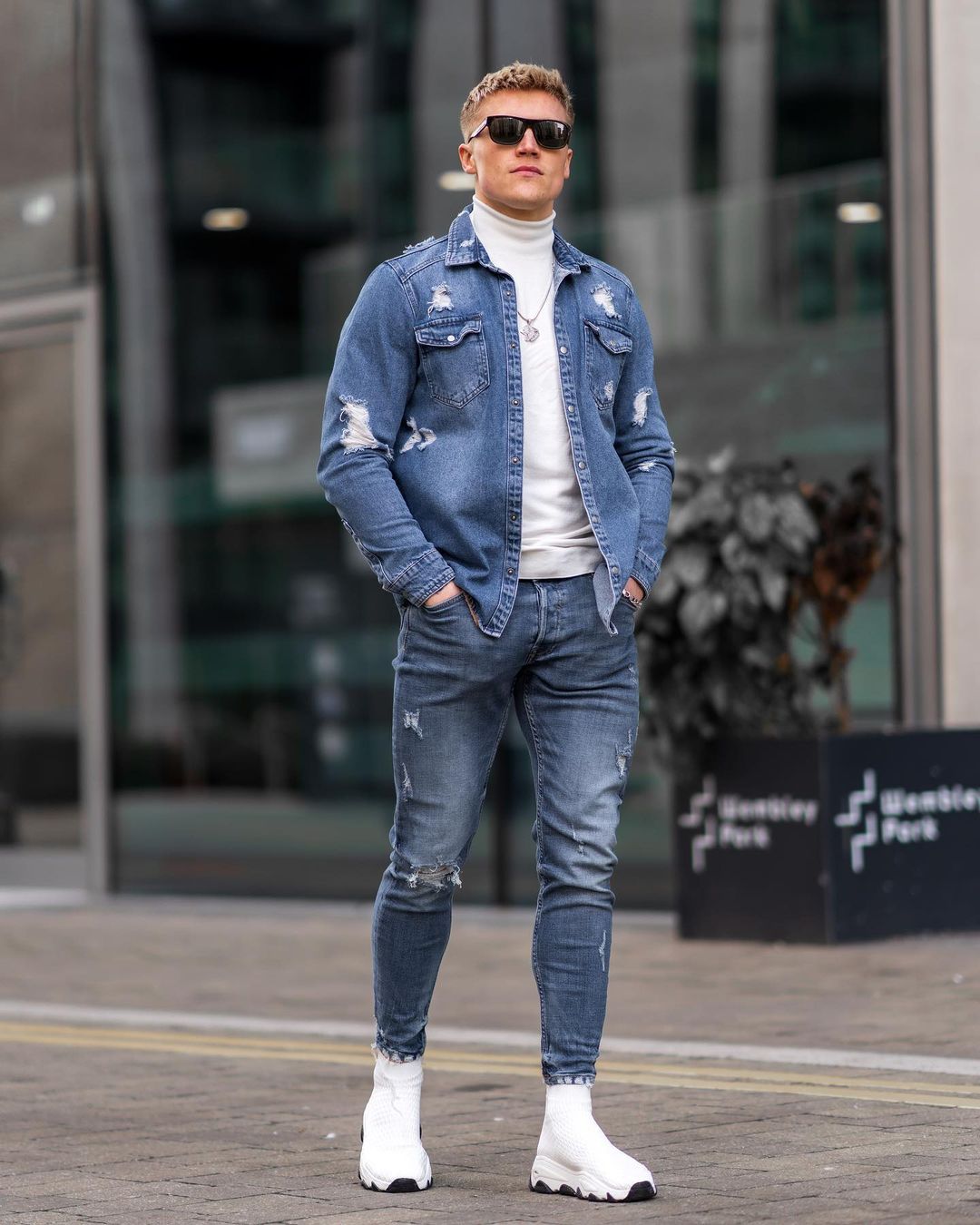 How to style double denim? 55 stylish double denim outfit ideas for men ...