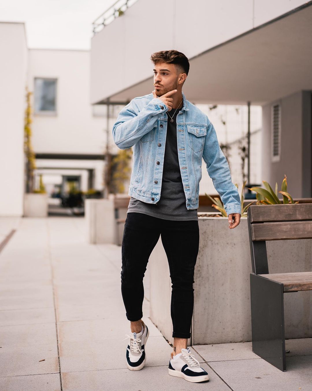 How to style double denim? 25 stylish double denim outfit ideas for men ...