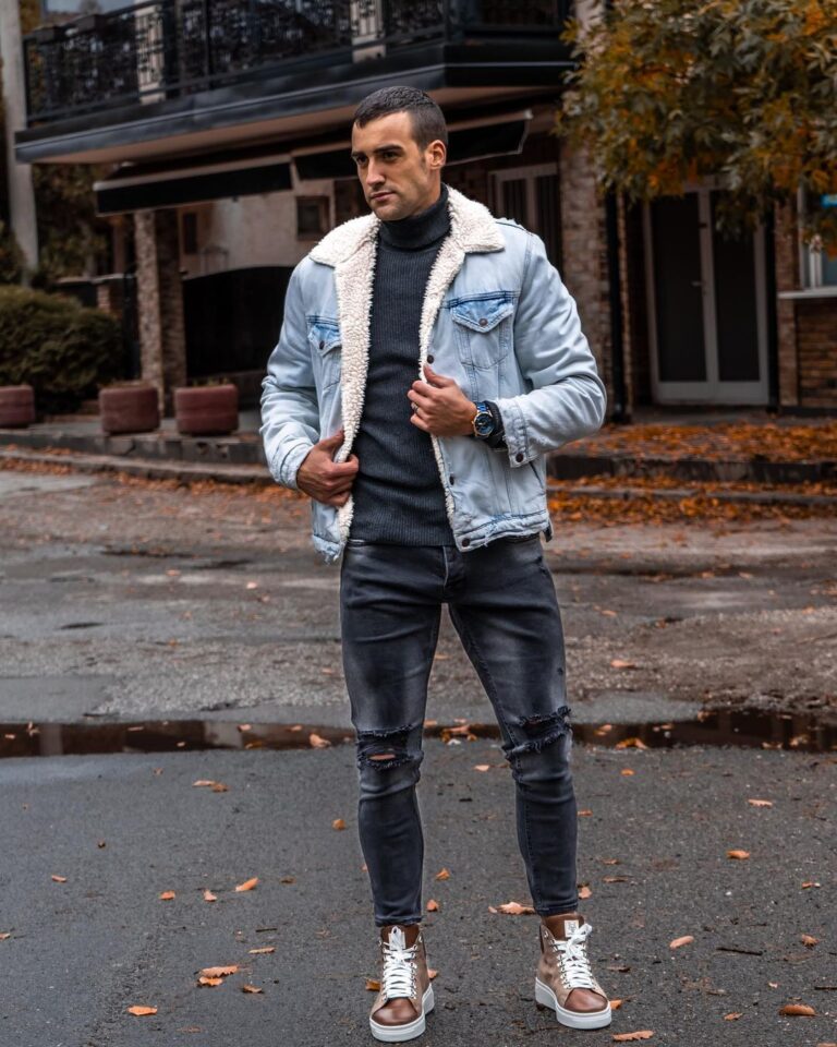 How to style double denim? 25 stylish double denim outfit ideas for men ...
