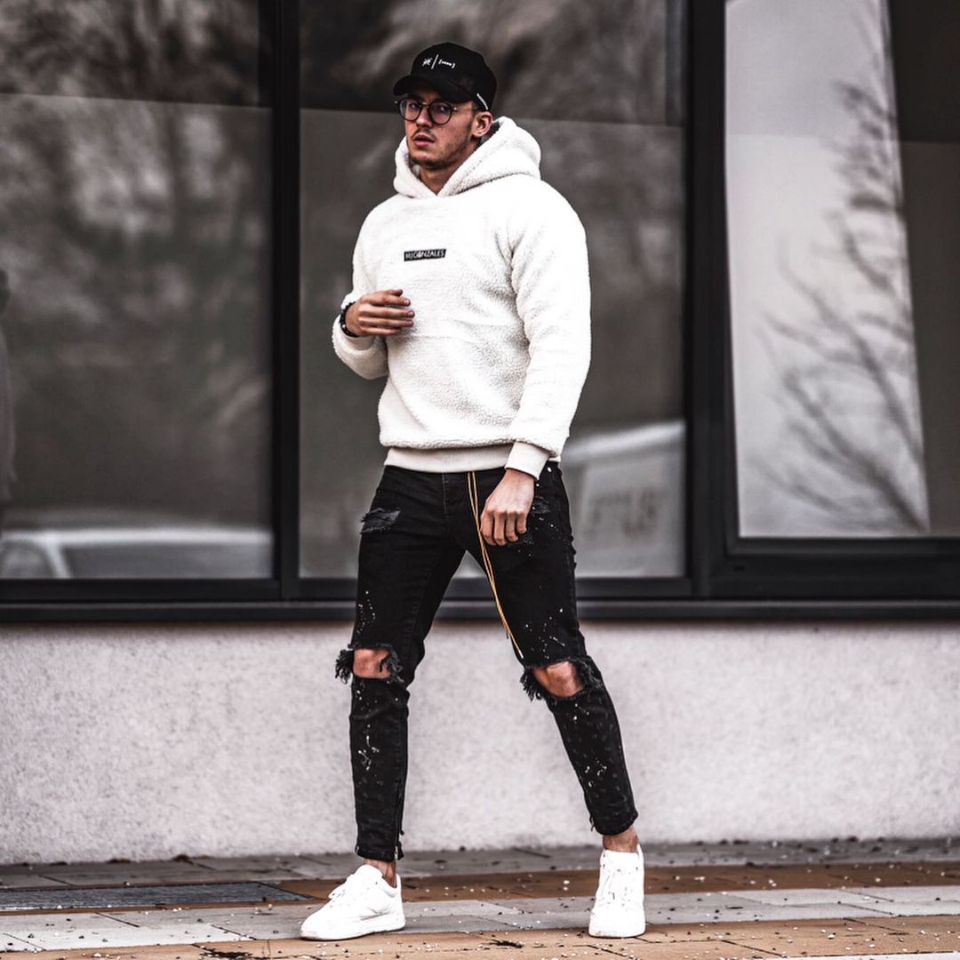 30 men's outfits with baseball caps for winter. - vogueymen.com