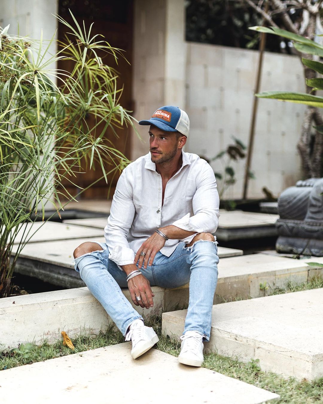 35 super stylish men's outfits with baseball caps for summer ...