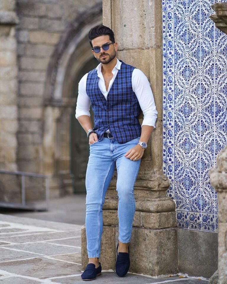 How to style a vest? 40 vest outfits for men. - vogueymen.com