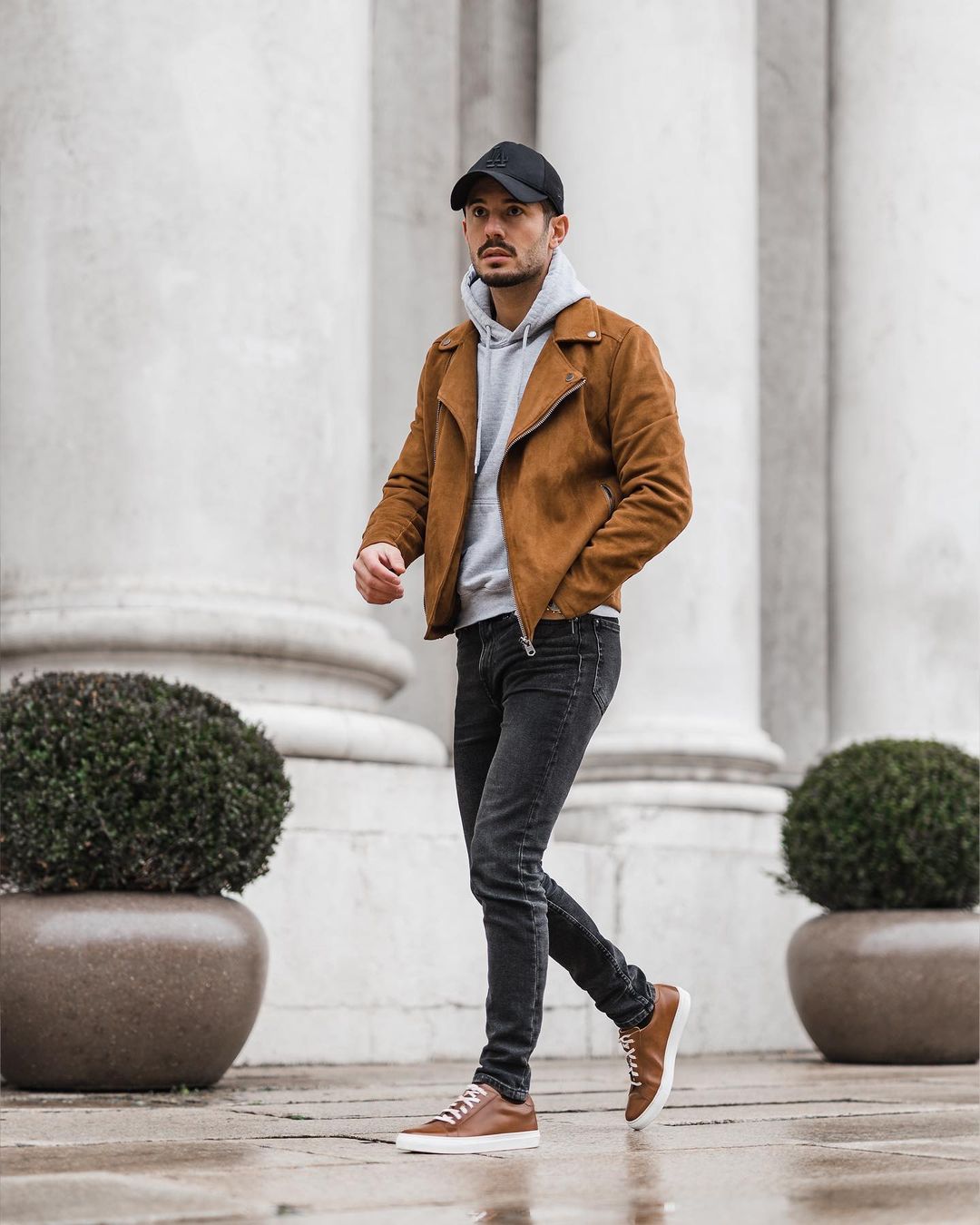 30 men's outfits with baseball caps for winter. - vogueymen.com