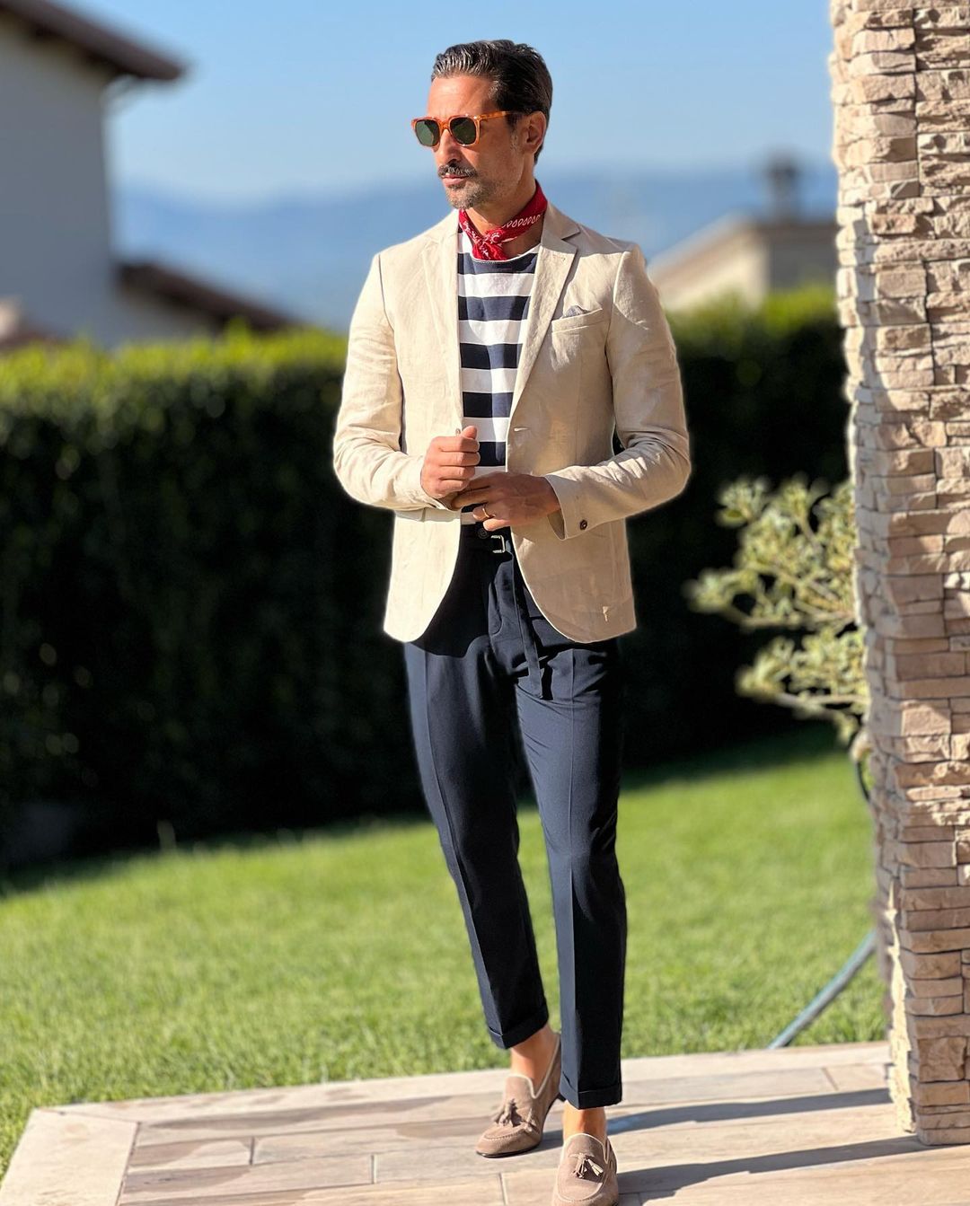 Mens Outfits With Bandana at Timothy Bottom blog