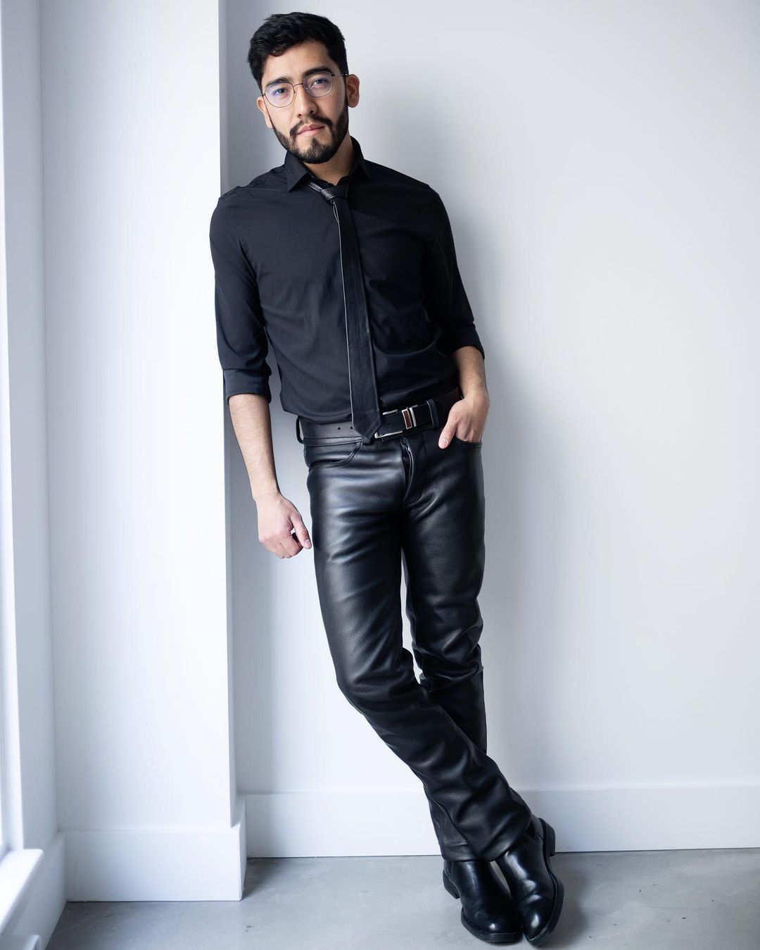 How to style leather pants, 40 leather pants outfit ideas for men ...