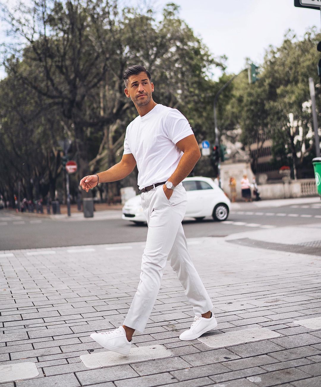 35 Fresh and Crisp All-white outfits for men. - vogueymen.com