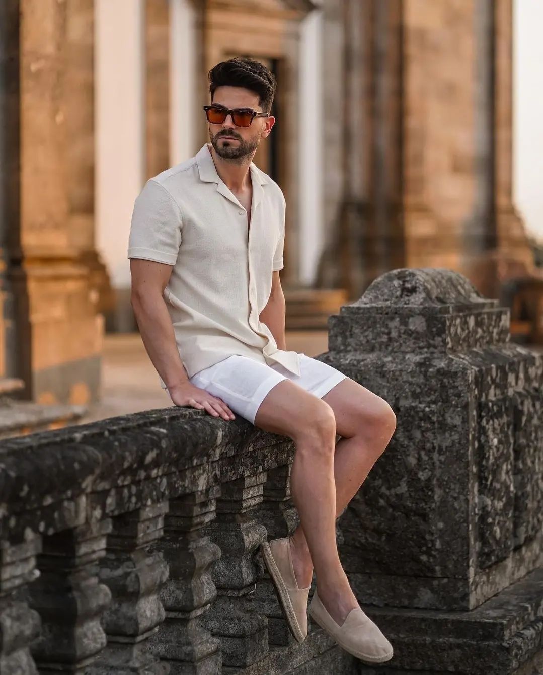 55 fresh and cool white shorts outfits for men. - vogueymen.com