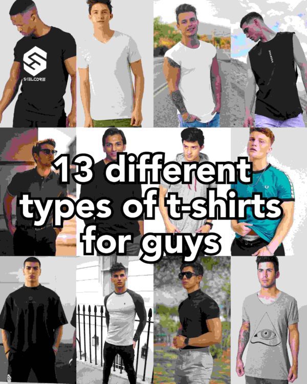 13 different types of men's t-shirts. - vogueymen.com