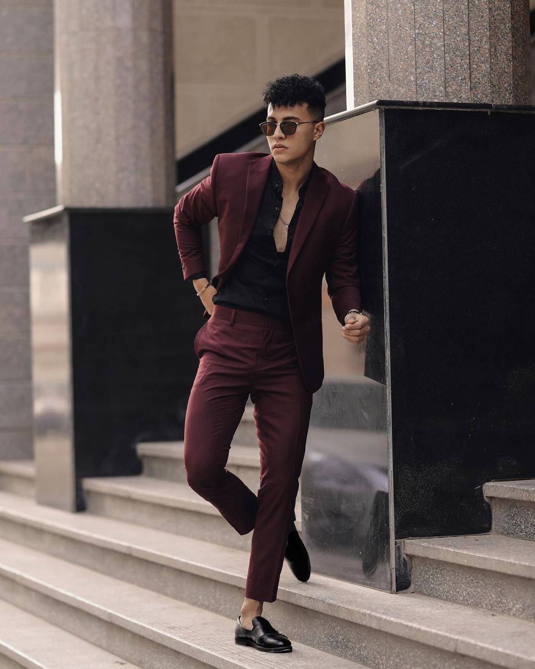 How to style a suit without a tie? 55 smart casual suits without ties ...