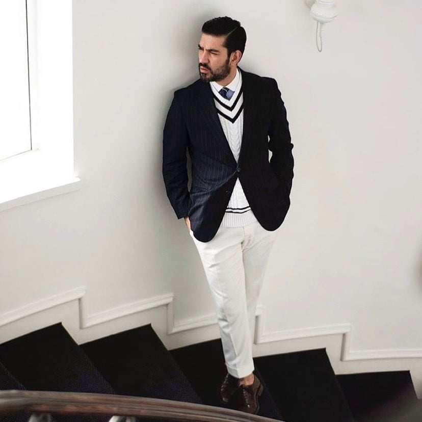 How to wear a cricket sweater? 35 cricket sweater outfits for men ...