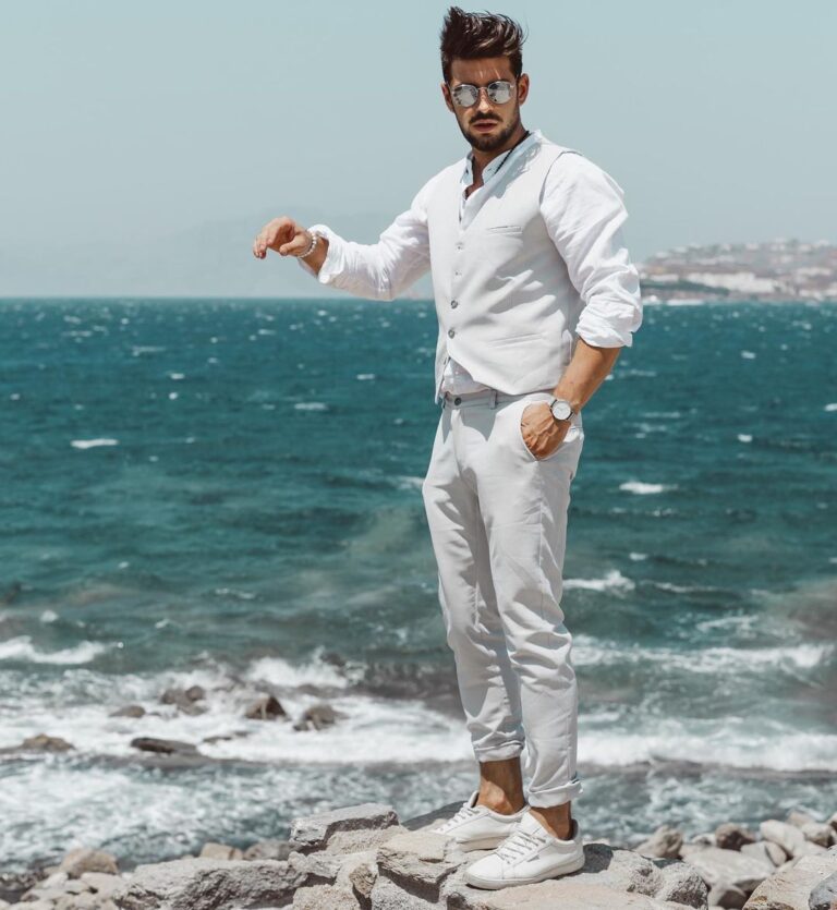 35 Fresh and Crisp All-white outfits for men. - vogueymen.com