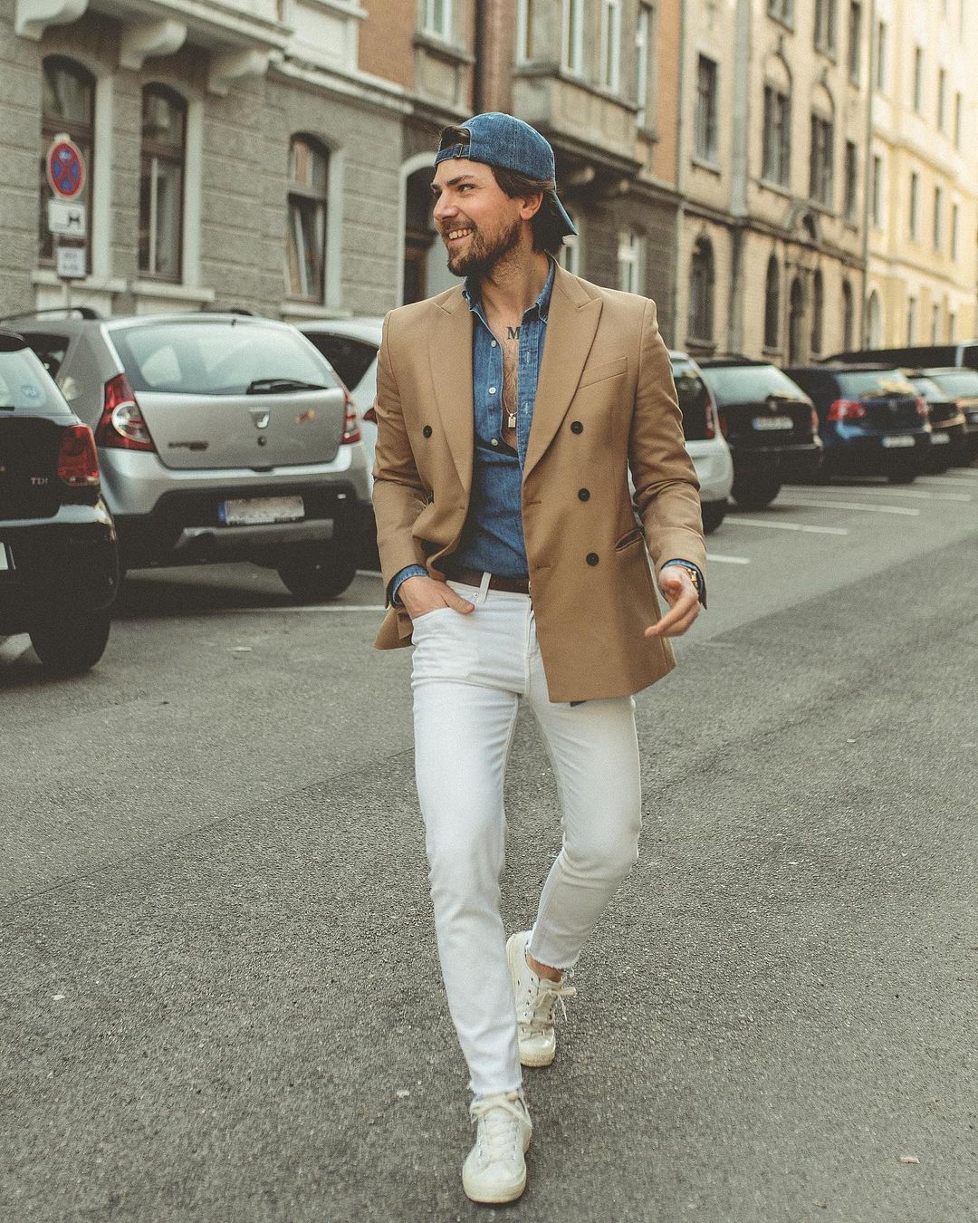 30 men's outfits with baseball caps for winter. - vogueymen.com