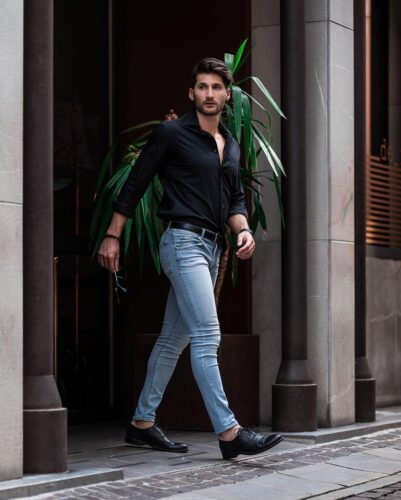 30 light blue jeans outfits for men. - vogueymen.com