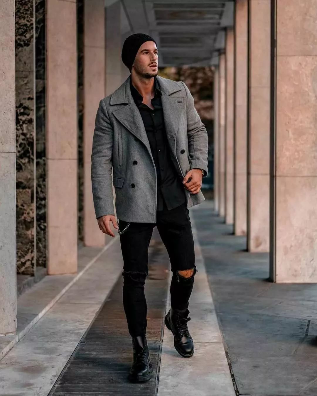 How to style a peacoat? 55 men's peacoat outfits. - vogueymen.com