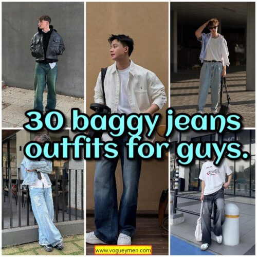 Redefine your fashion passion: 30 baggy jeans outfits for guys ...