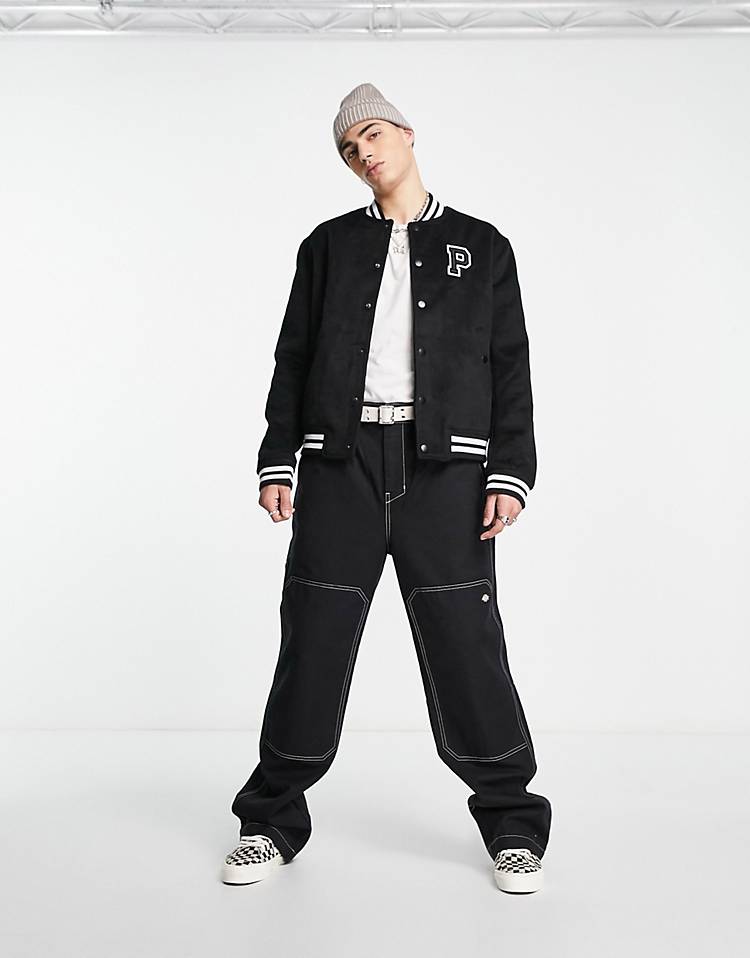 Mastering cool: 43 men's varsity jacket outfits for every occasion ...