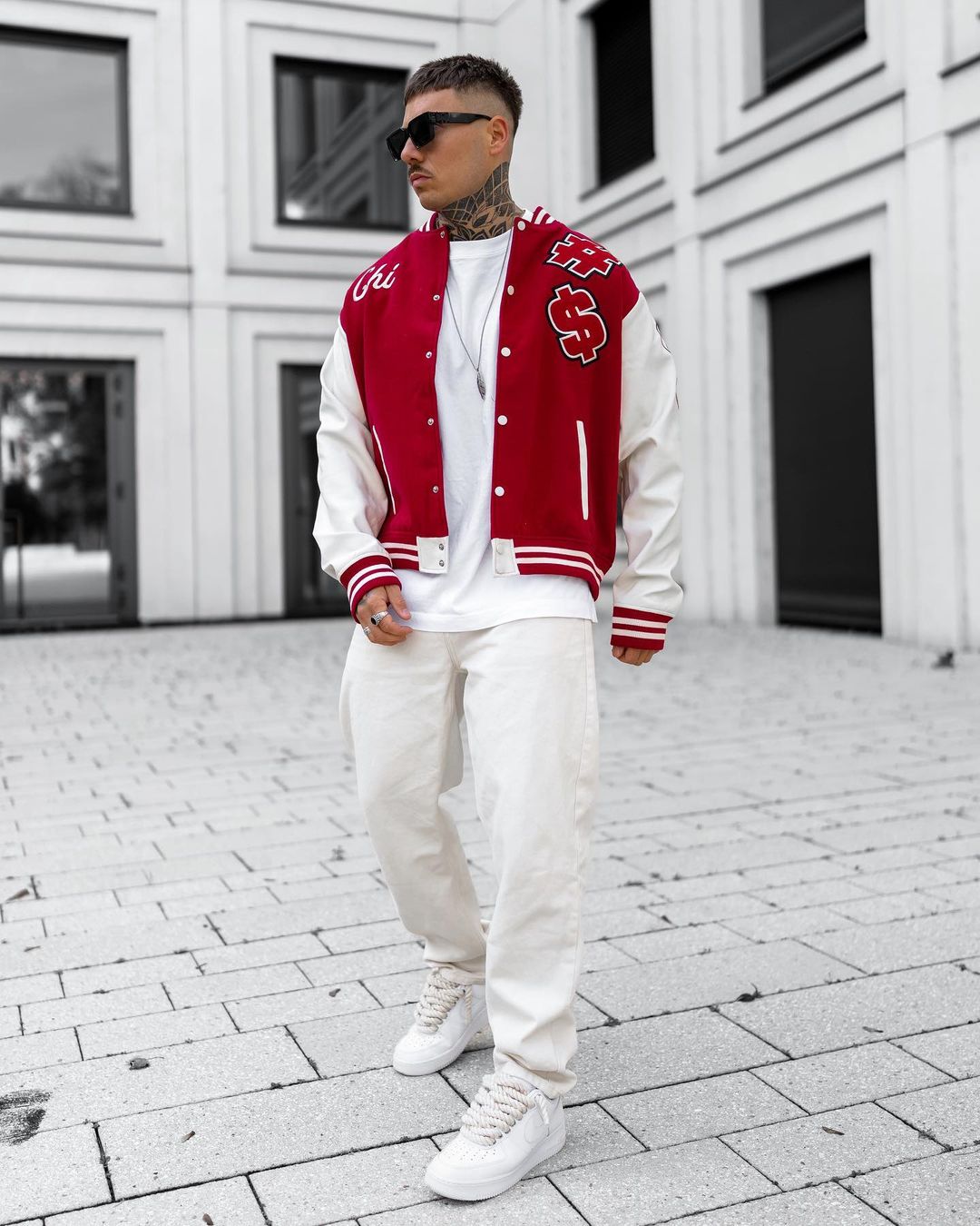 Mastering cool: 43 men's varsity jacket outfits for every occasion ...