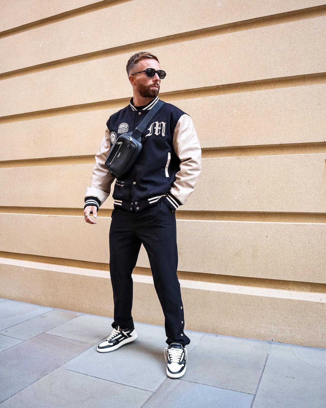Mastering cool: 43 men's varsity jacket outfits for every occasion ...