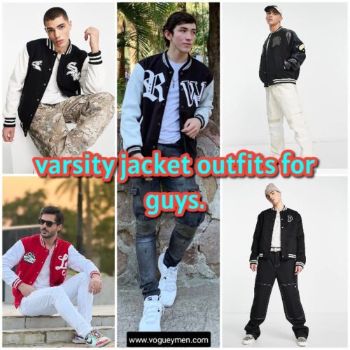 Mastering cool: 43 men's varsity jacket outfits for every occasion ...