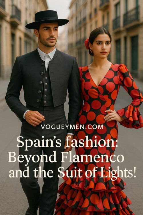 Spain's Fashion: Beyond Flamenco and the Suit of Lights! - vogueymen.com