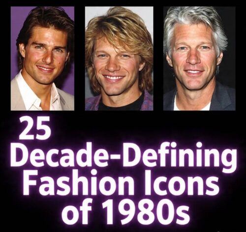 25 Decade Defining Fashion Icons of the 80s. - vogueymen.com
