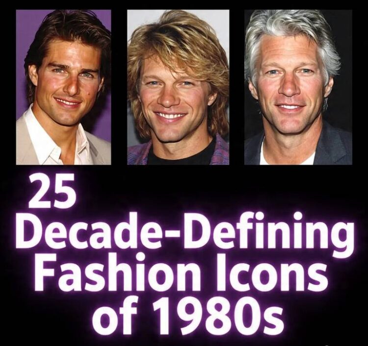 25 Decade Defining Fashion Icons of the 80s. - vogueymen.com